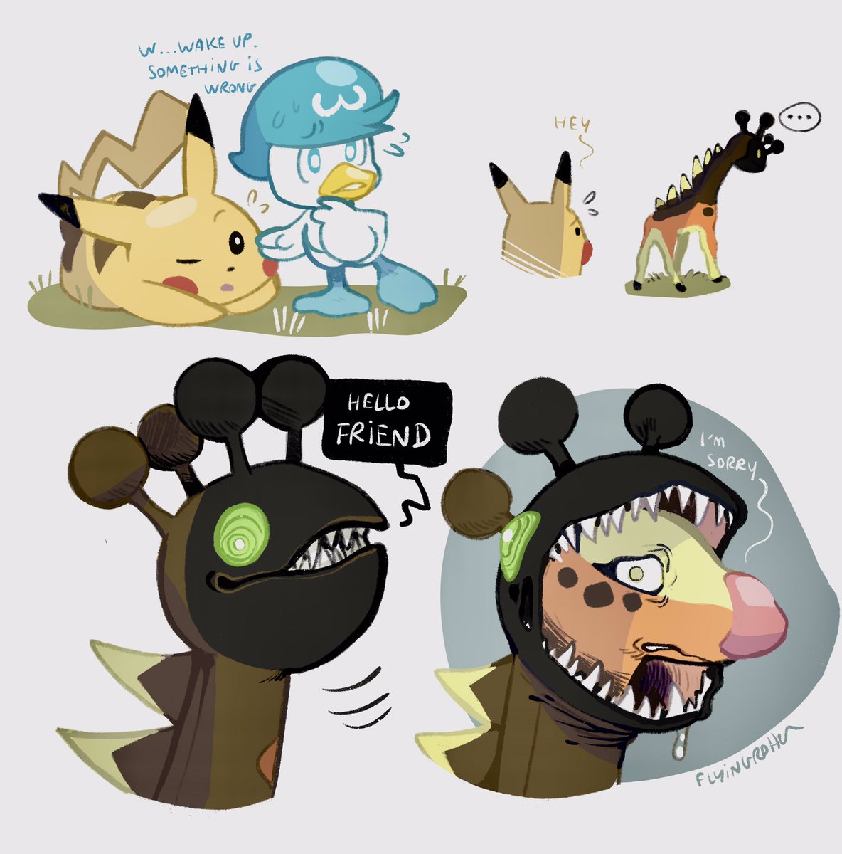 「Farigiraf 」☁️FlyingRotten☁️の漫画