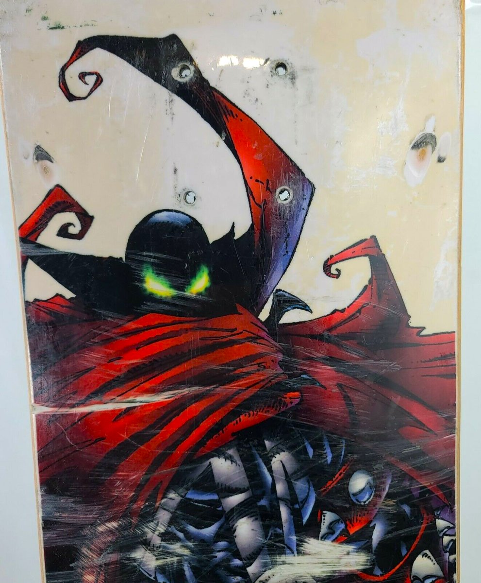 Daily Spawn Archive on Twitter: "RT @SpawnArchive: Spawn Santa Cruz Skateboard Deck (1998). Art ...