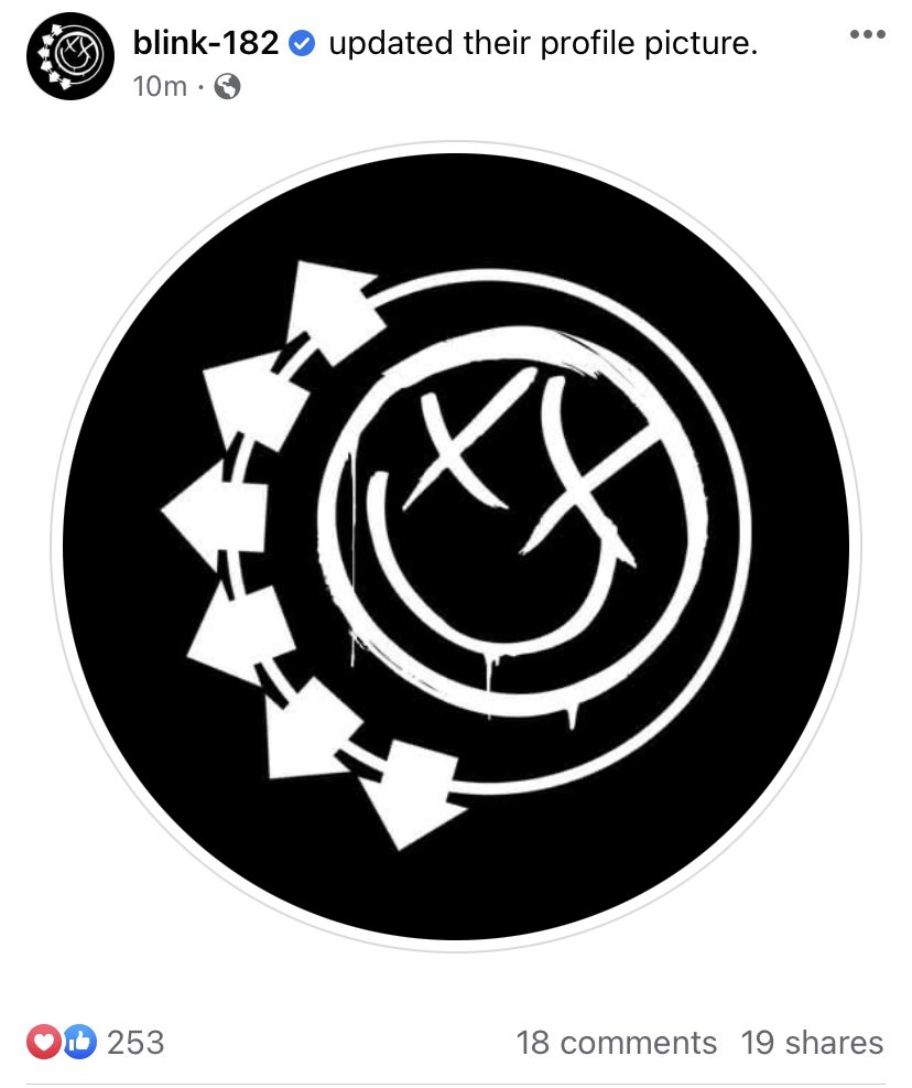 Blink 182 Smiley Logo