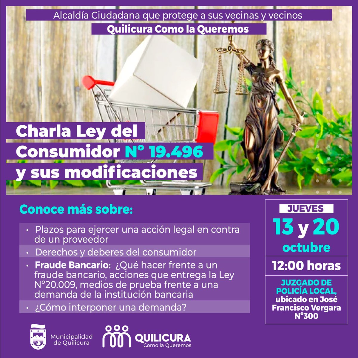 Muniquilicura On Twitter 馃敶participa En La Charla Ley Del Consumidor