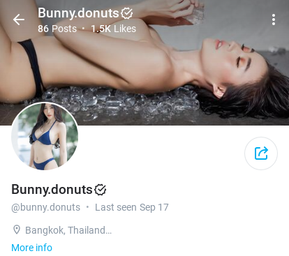 Thailand OLF directory on Twitter: "วันนี้ขอแนะนำ Onlyfans ของ bunny.donuts https://ift.tt ...