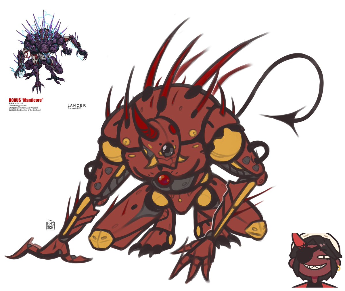 「Castigate the enemies of the godhead Aki」|💛 Shookie ⚓COMMS OPENのイラスト