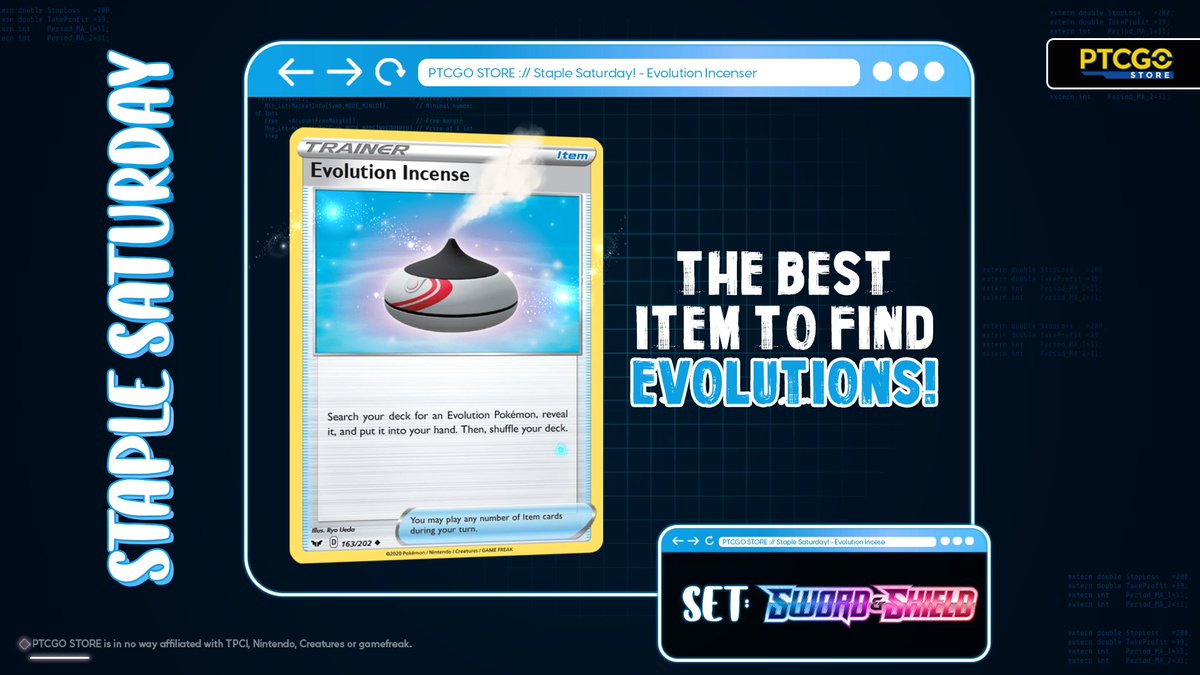 PTCGO Store on Twitter: "🤖Trainers!🤖 Welcome back to Staple Saturday! This time we have the best ...