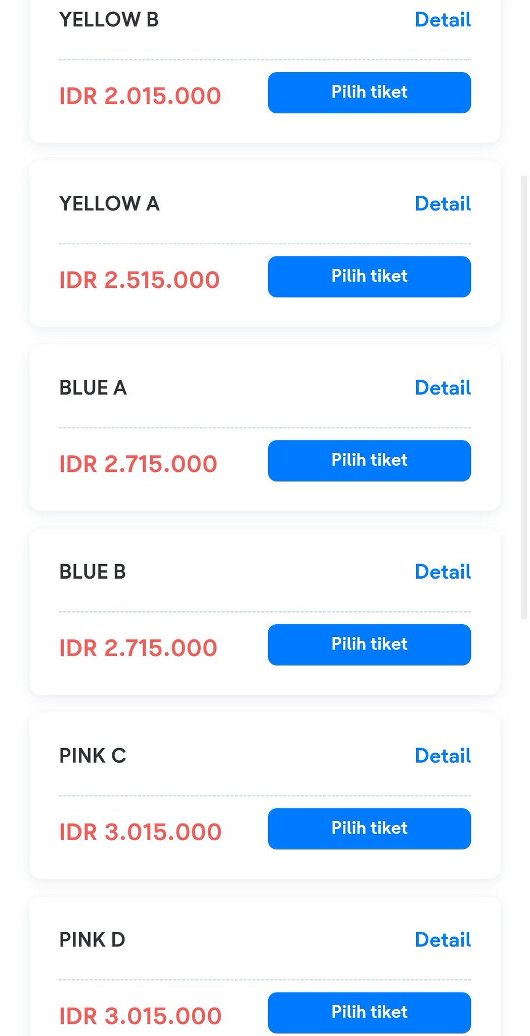 TSK OPFOLL📌 on Twitter: "-tsk TIKET MANIAC AVAILABLE LAGI!!! SEMOGA STAY YANG BELUM DAPET, BISA ...