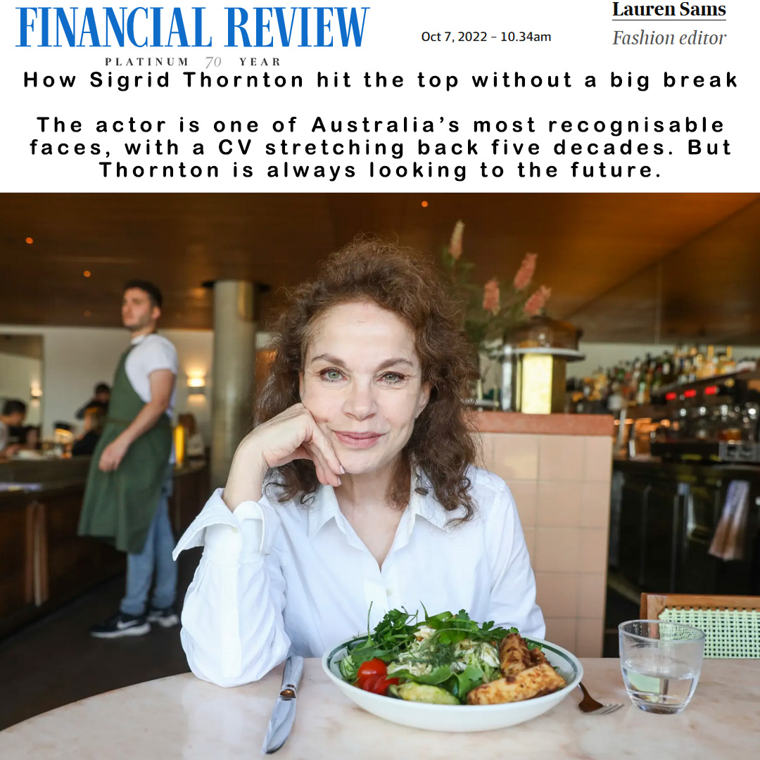Sigrid Thornton 2022