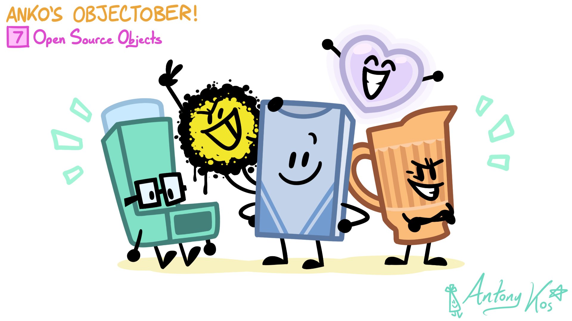 Antony Kos on Twitter: "#objectober2022 DAY 7! You chose #8, which is... Open Source Objects by ...