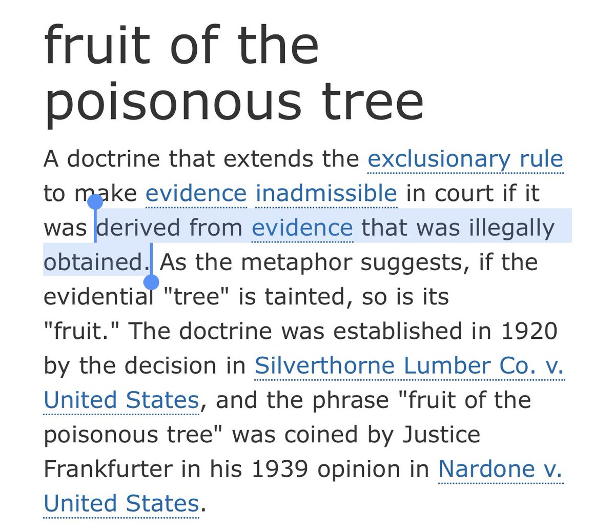 I don’t like the trend towards public revelation of private ...