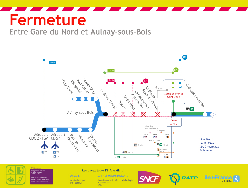 RER B on Twitter: "[RAPPEL TRAVAUX 🚧] Ce week-end (Samedi 8 et Dimanche 9 octobre) des travaux ...
