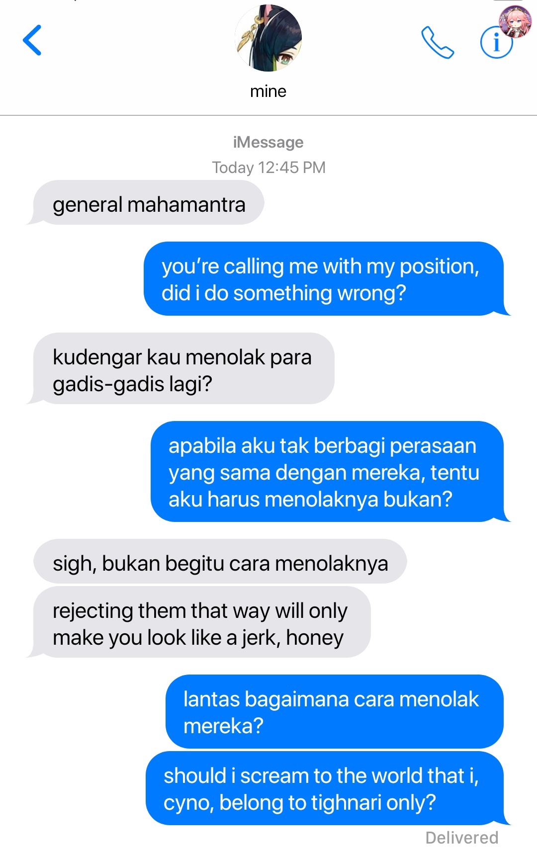 ON 📩 | BACA RULES DI LIKES on Twitter: "au! cw // bxb , cyno x tighnari , cynonari rencananya ...