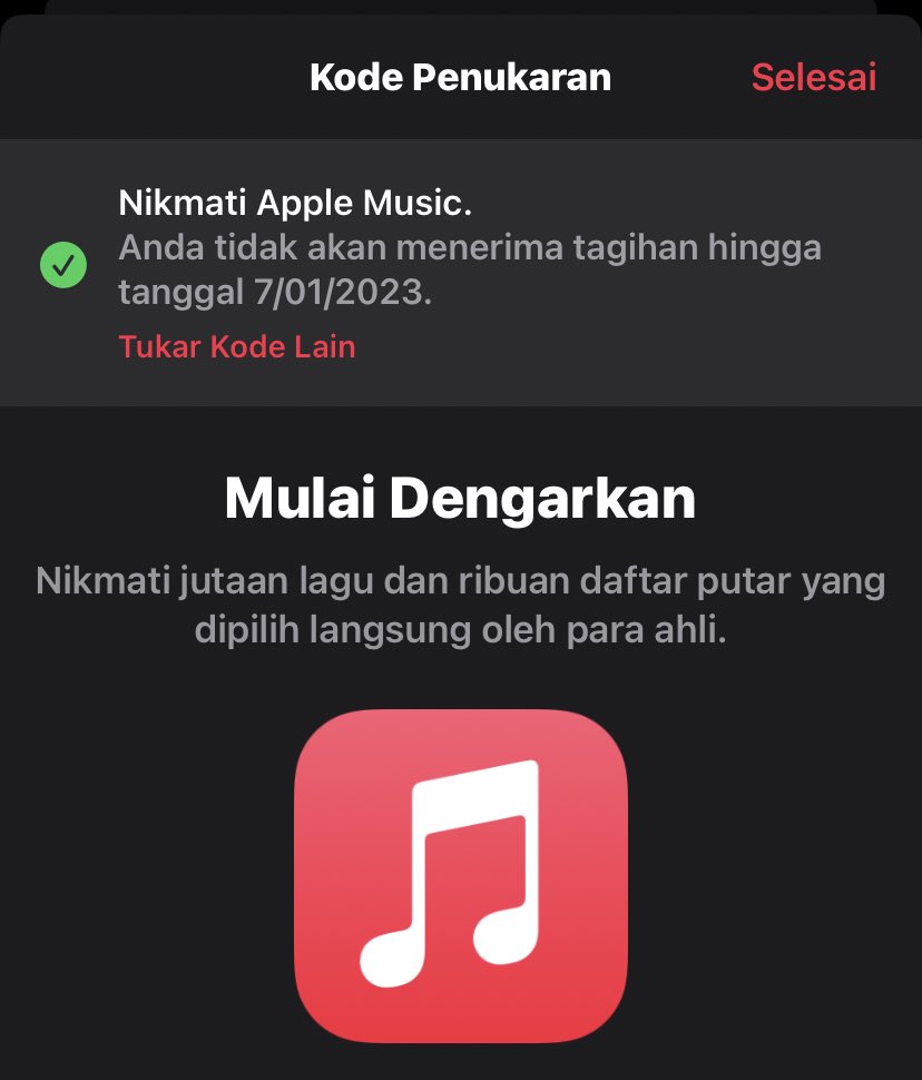 TSK OPFOLL📌 on Twitter: "-tskwork aku ada info buat yg pake appmus, ini ada gratis 3bln appmus😭😭 ...