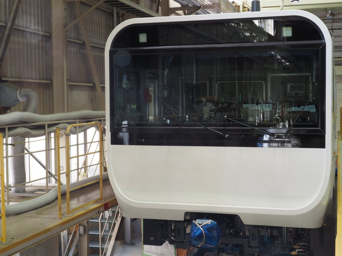 クロテツ007 on Twitter: "10月8日(土)、J－TREC新津、レールフェスタ(一般公開)。E235系, 2両増加。各工場内で確認できたのは、ｸﾊE235-1022,ｻﾊE235 ...