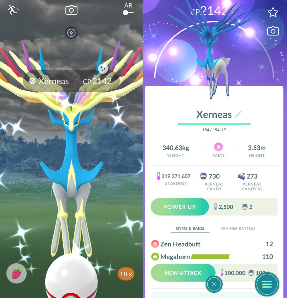 Pokemon Shiny Xerneas