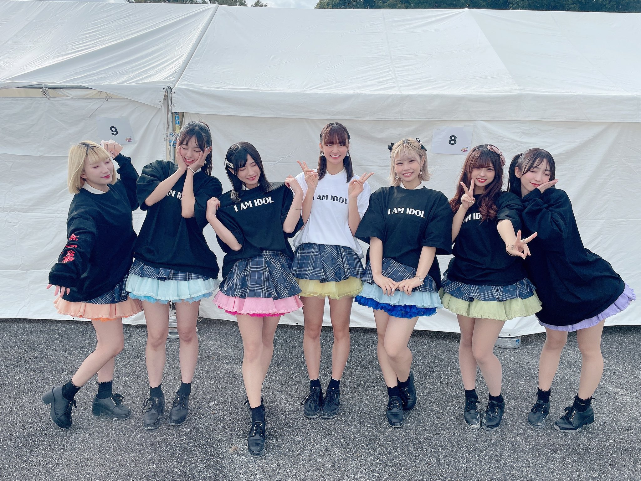 八木栞菜〔KRD8〕10/16🧡生誕祭 on Twitter: "#MISAKIIDOLFES 楽しんでますかー！ 私たちも全力で沢山楽しんでますよ〜( ´∀`)ウヘヘ… #みさき公園 ...