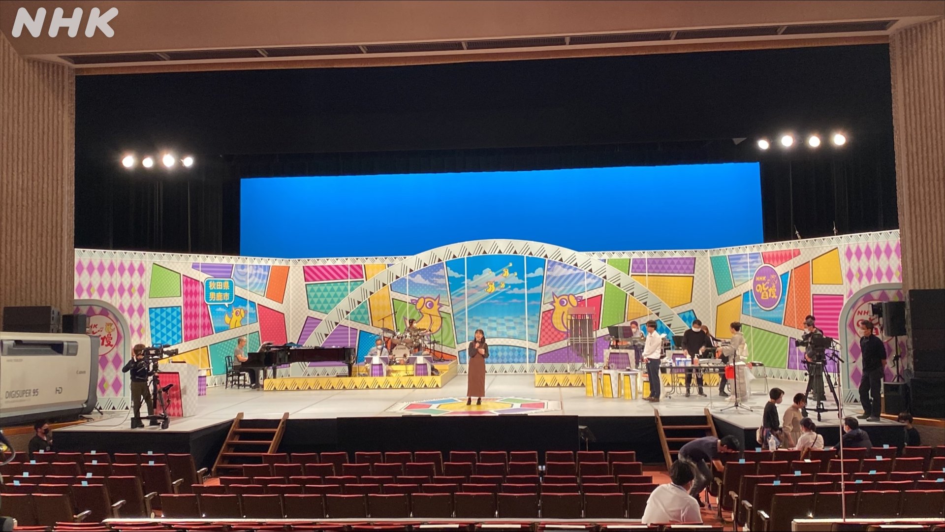 NHK秋田・きんちゃん on Twitter: "／ 👹ただいま予選会中！ あす秋田県男鹿市から生放送!! #NHKのど自慢 \ あすの本選出場を目指して、予選会出場者のみなさんによる熱い熱い ...