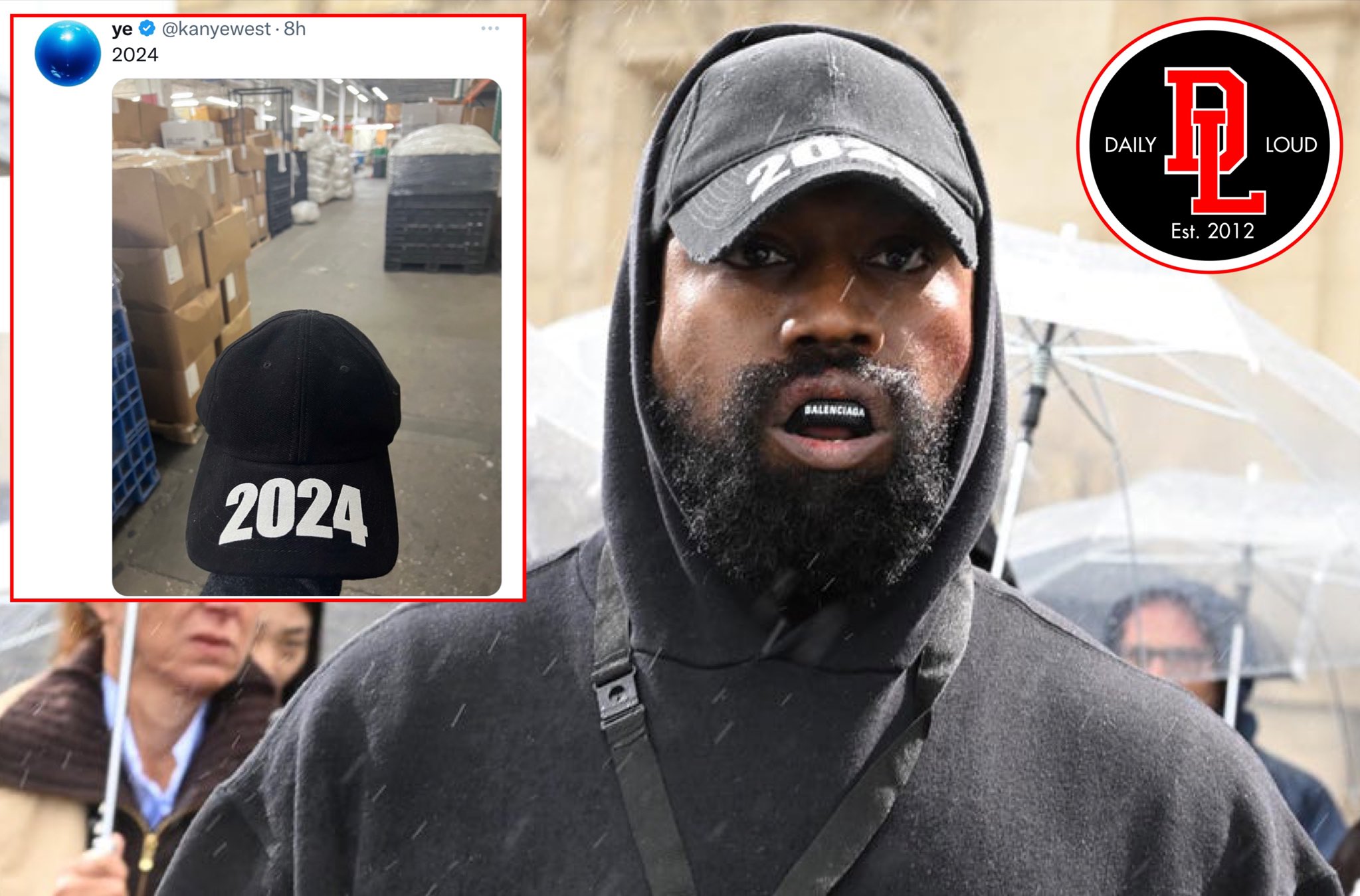Kanye West Haircut 2024