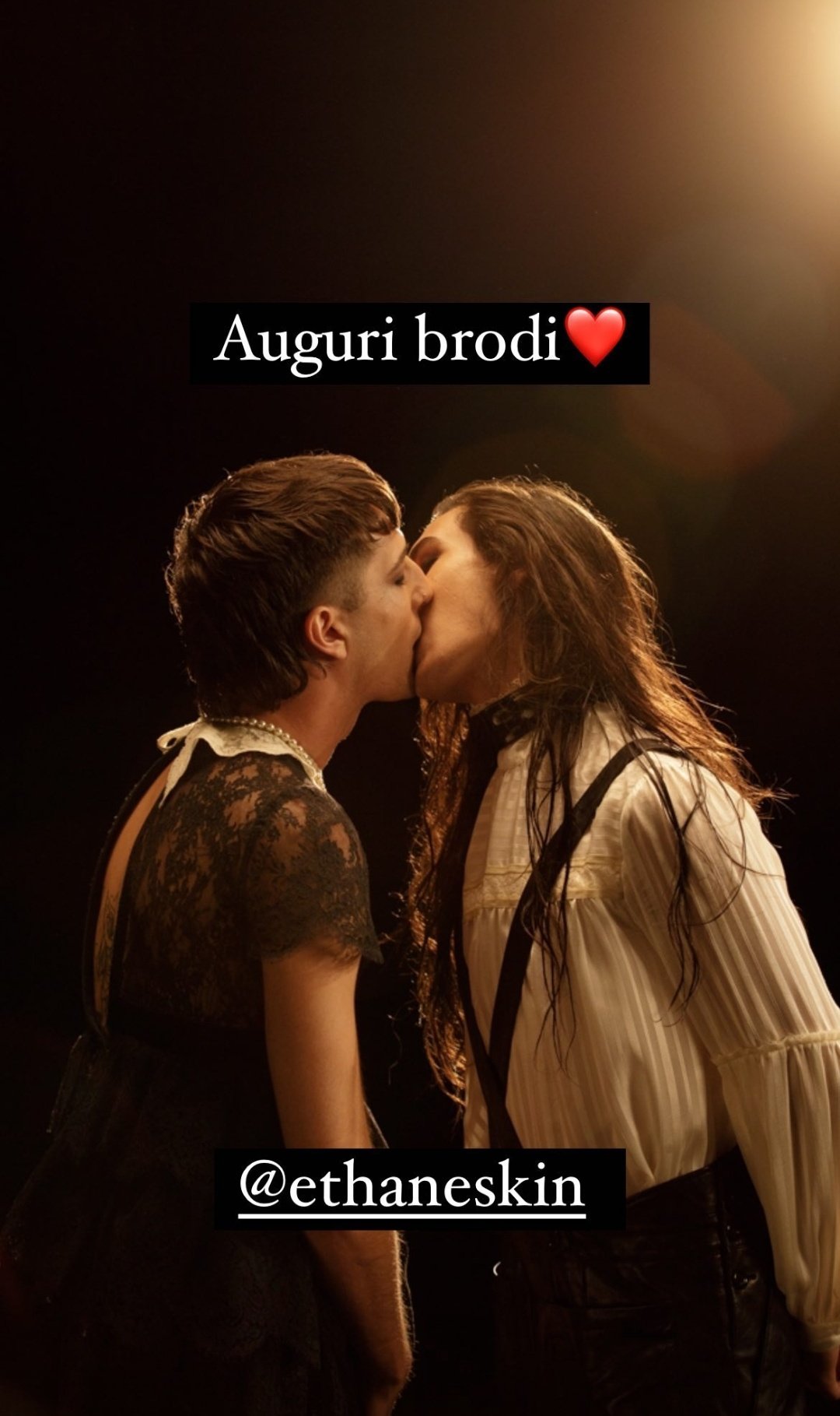 Portal Måneskin Brasil | Fansite on Twitter: "📲 • Damiano via Instagram Stories, desejando feliz ...