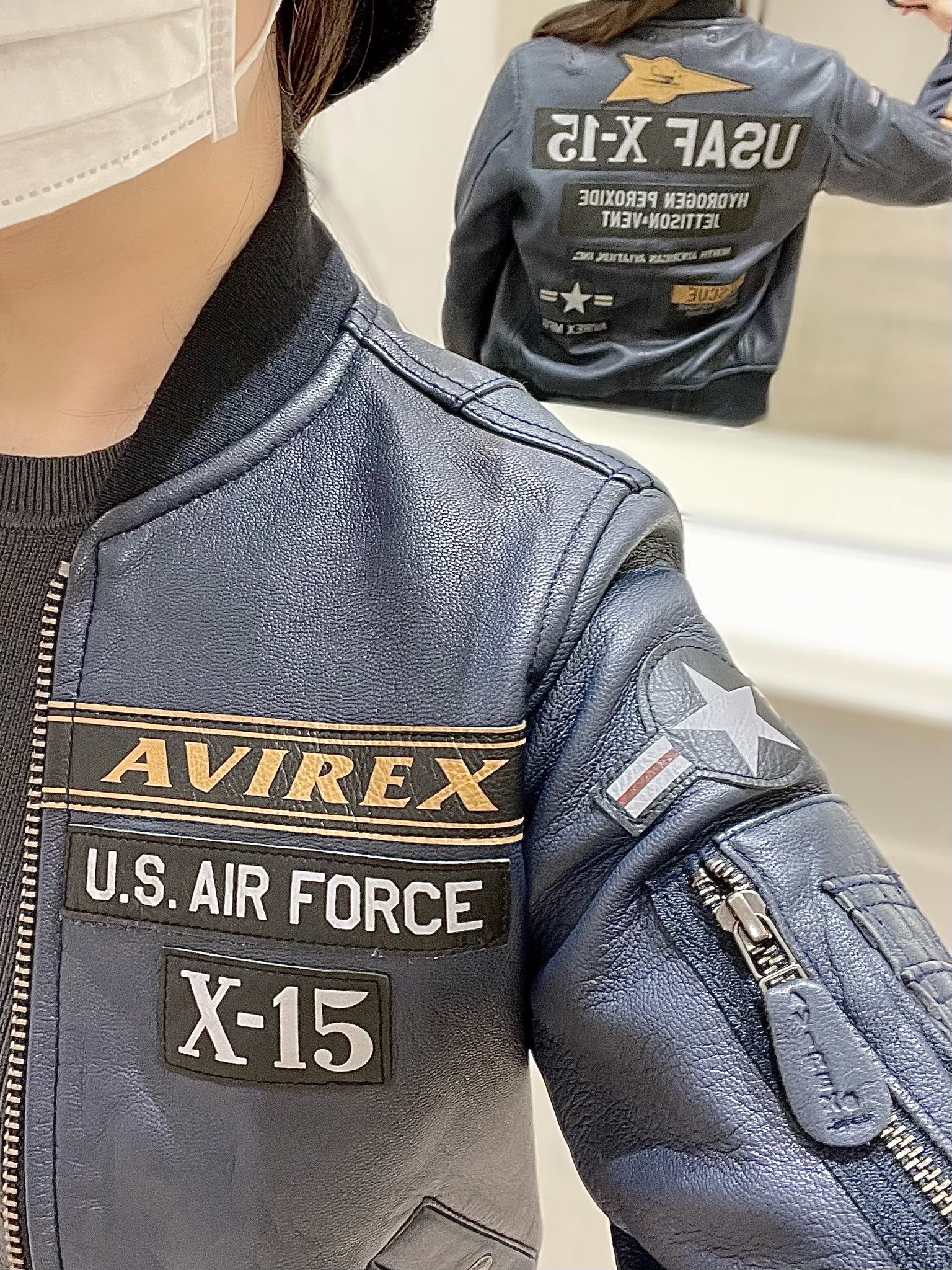 GeogeogayŦ on Twitter: "今年の夏、外気温38度のトップガン観た帰りにグッズ見にAVIREX寄ったら買っちゃった革ジャンやっと着れる気候になった笑 コラボでもなんでもない ...