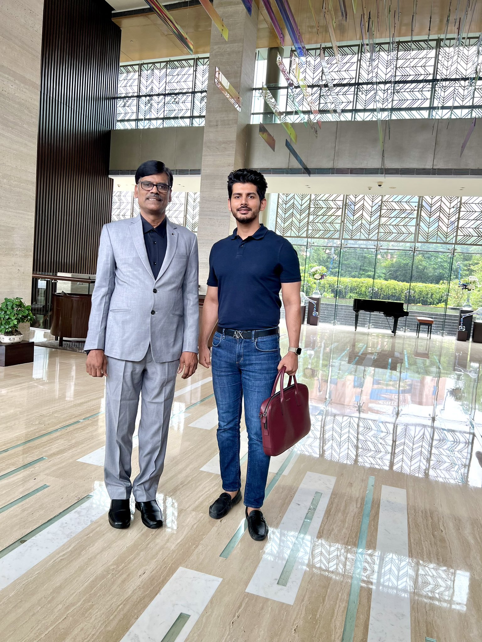 Arjun Tandon on Twitter: "It was an absolute pleasure meeting you @PRSundar64 😊 https://t.co ...