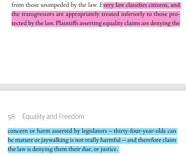 "The contradiction is that every theory grounded on liberty, autonomy ...