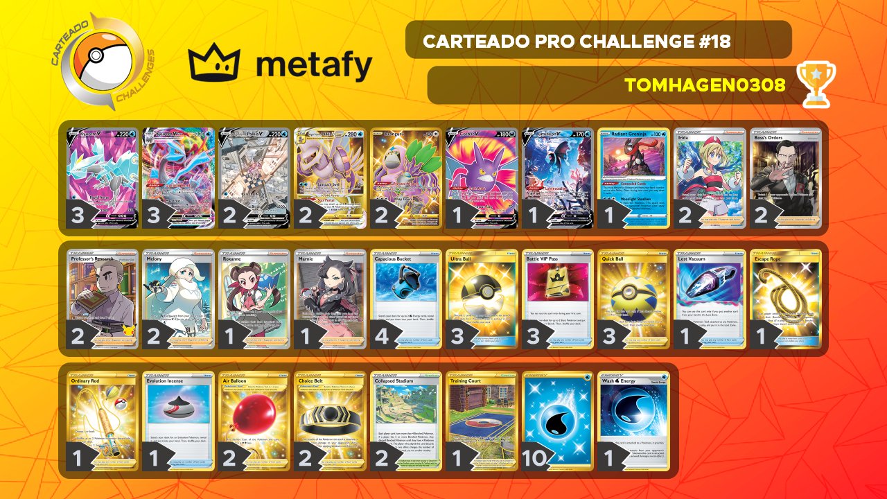 Carteado Challenges on Twitter: "Standings: https://t.co/4Cs4Zl8u6a Champion's list: https://t ...