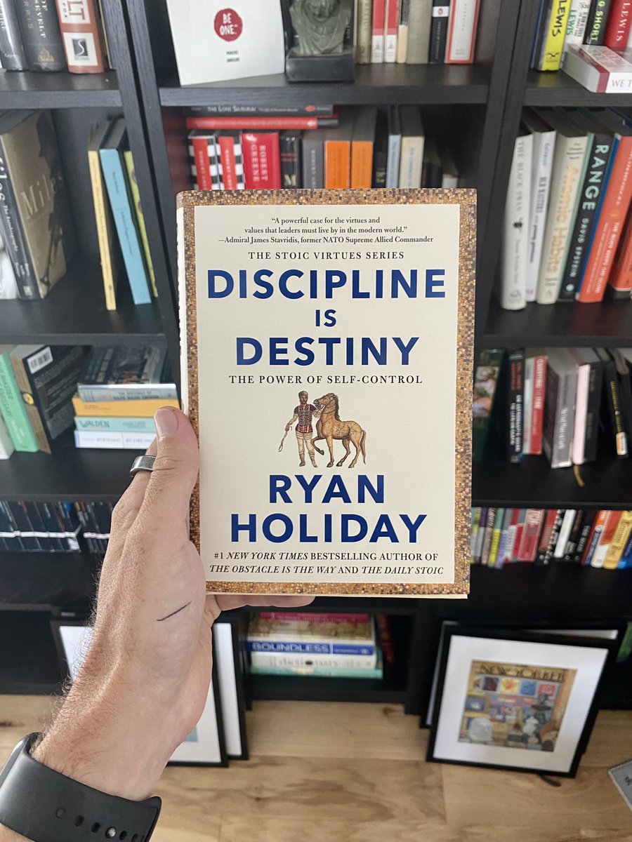 Ryan Holiday’s latest book, “Discipline is Destiny,” is an instant New ...