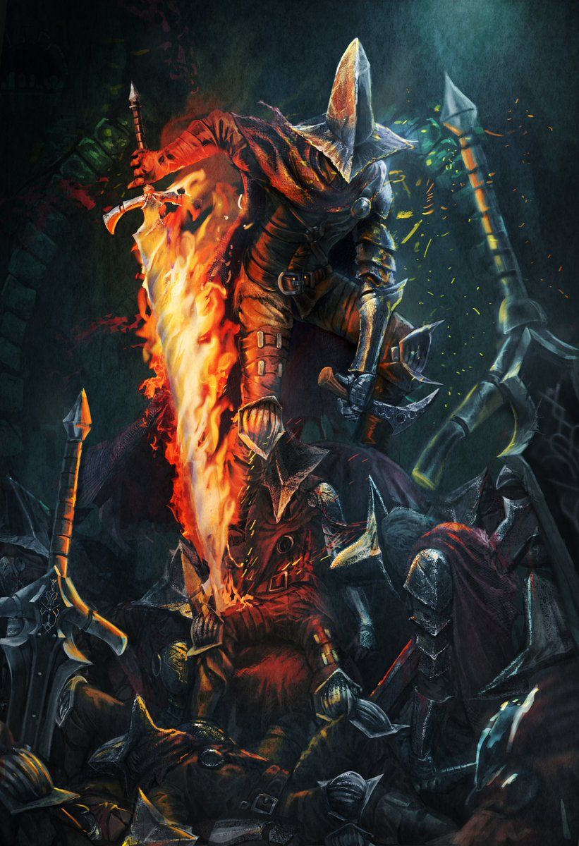 The Art Of Video Games On Twitter Fan Art Dark Souls Iii Abyss Watchers Artist 狼煙