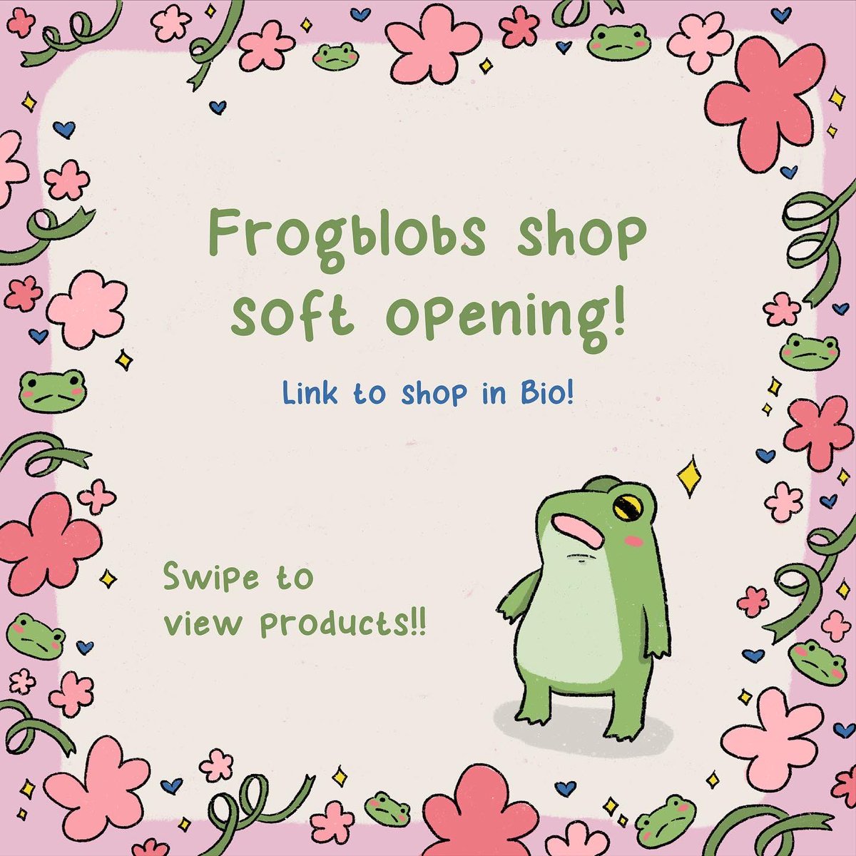 stardust 🌬 on Twitter: "RT @frogblobs: Check out these cute froggy stickers! Link in my bio! 🐸🌸"