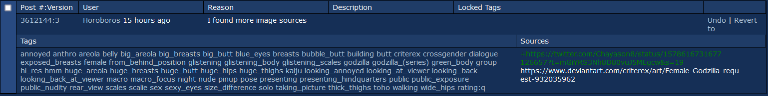 The callout on Twitter: "E621's mod/staff, this is chayason himself, not a single damn doubt now ...