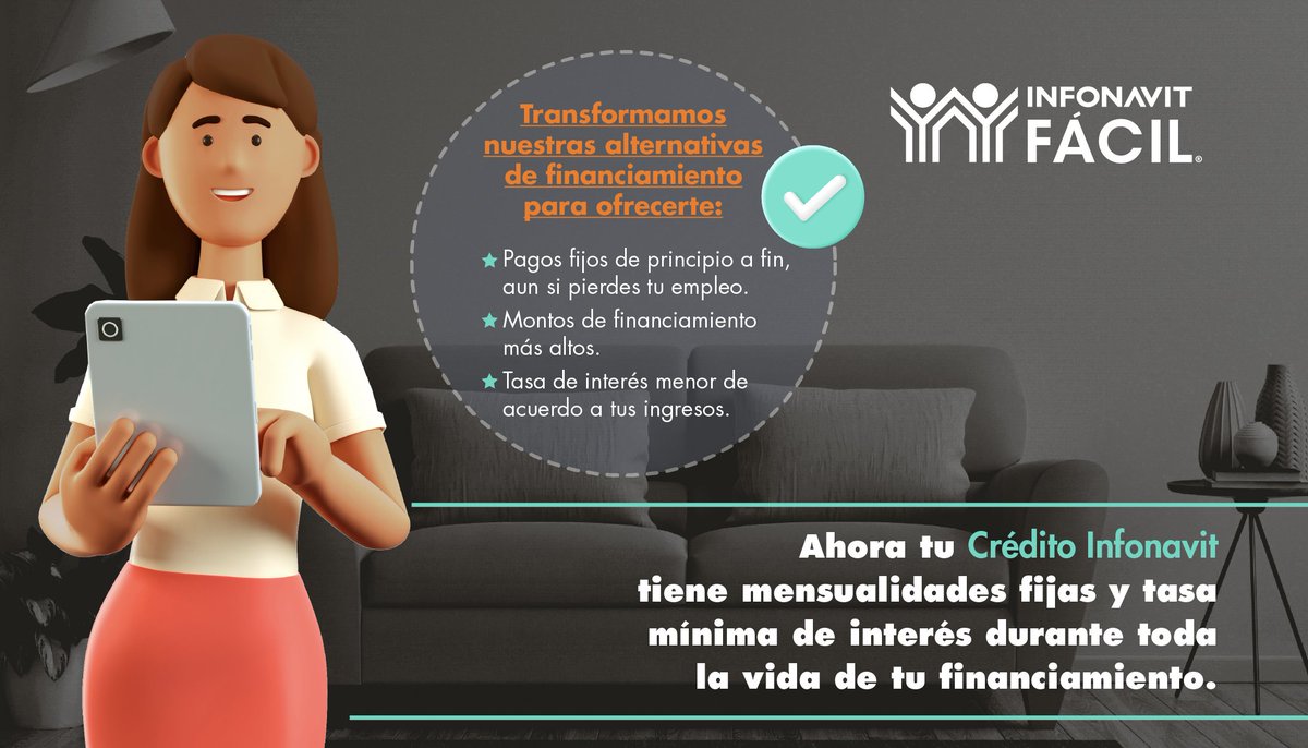 Infonavit On Twitter Tu Crédito Infonavit Te Ofrece Mensualidades