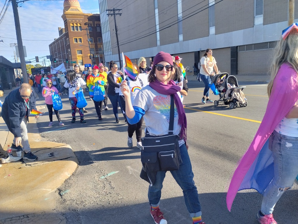 People marched through downtown Springfield as part of Ozarks Pridefest ...