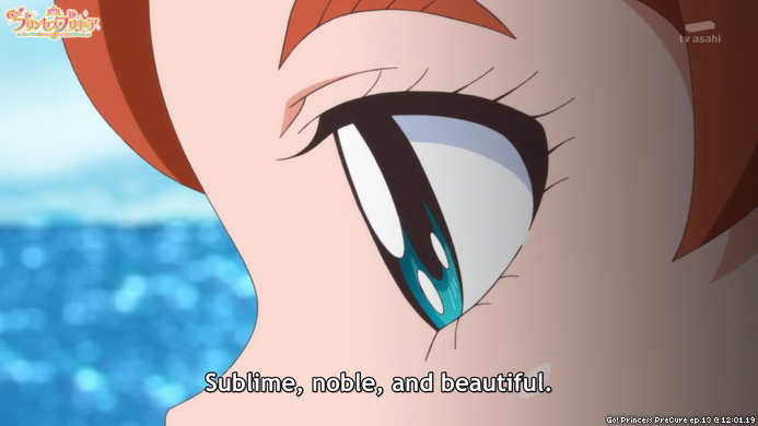 PreCure screenshots on Twitter: "Go! Princess PreCure ep.13 @ 12:01.19 "Sublime, noble, and ...