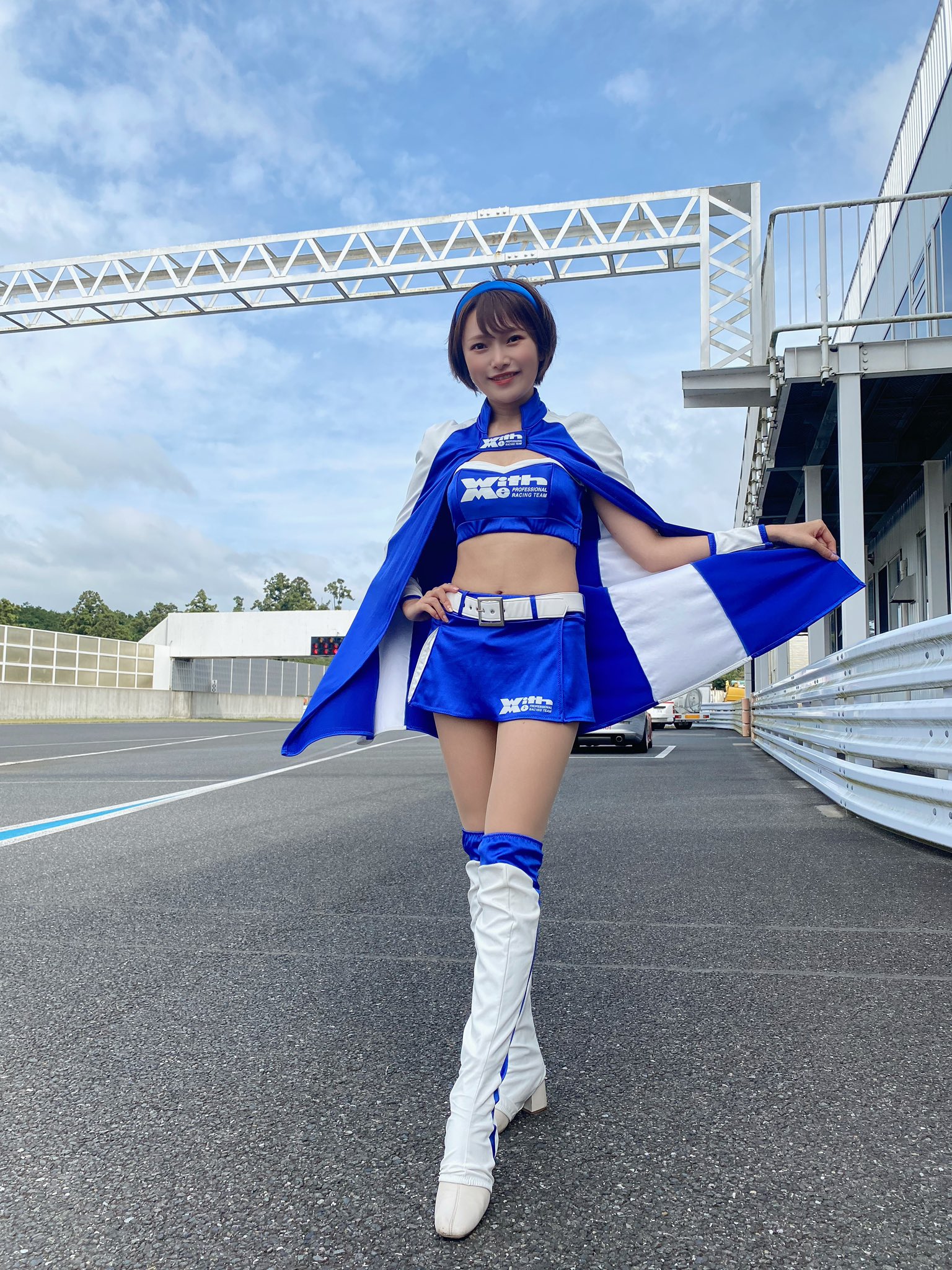 安西茉莉はRQ大賞をとりたい💙 on Twitter: "レースクイーンのお仕事です💙 https://t.co/fEMPHmO1VP" / Twitter