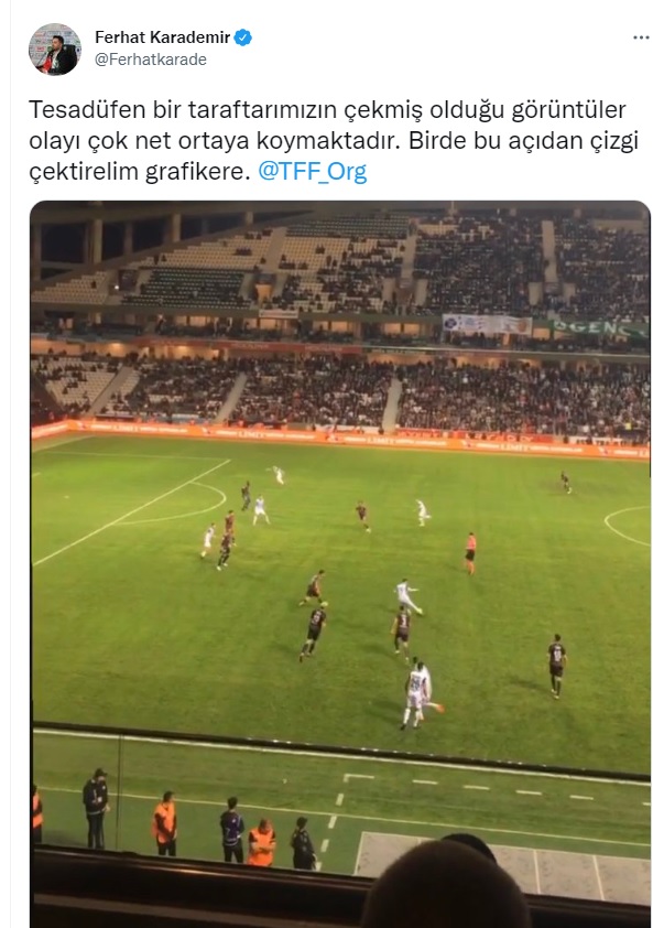 FutbolArena on Twitter: "Giresunspor Basın Sözcüsü Ferhat Karademir'in paylaşımı. https://t.co ...