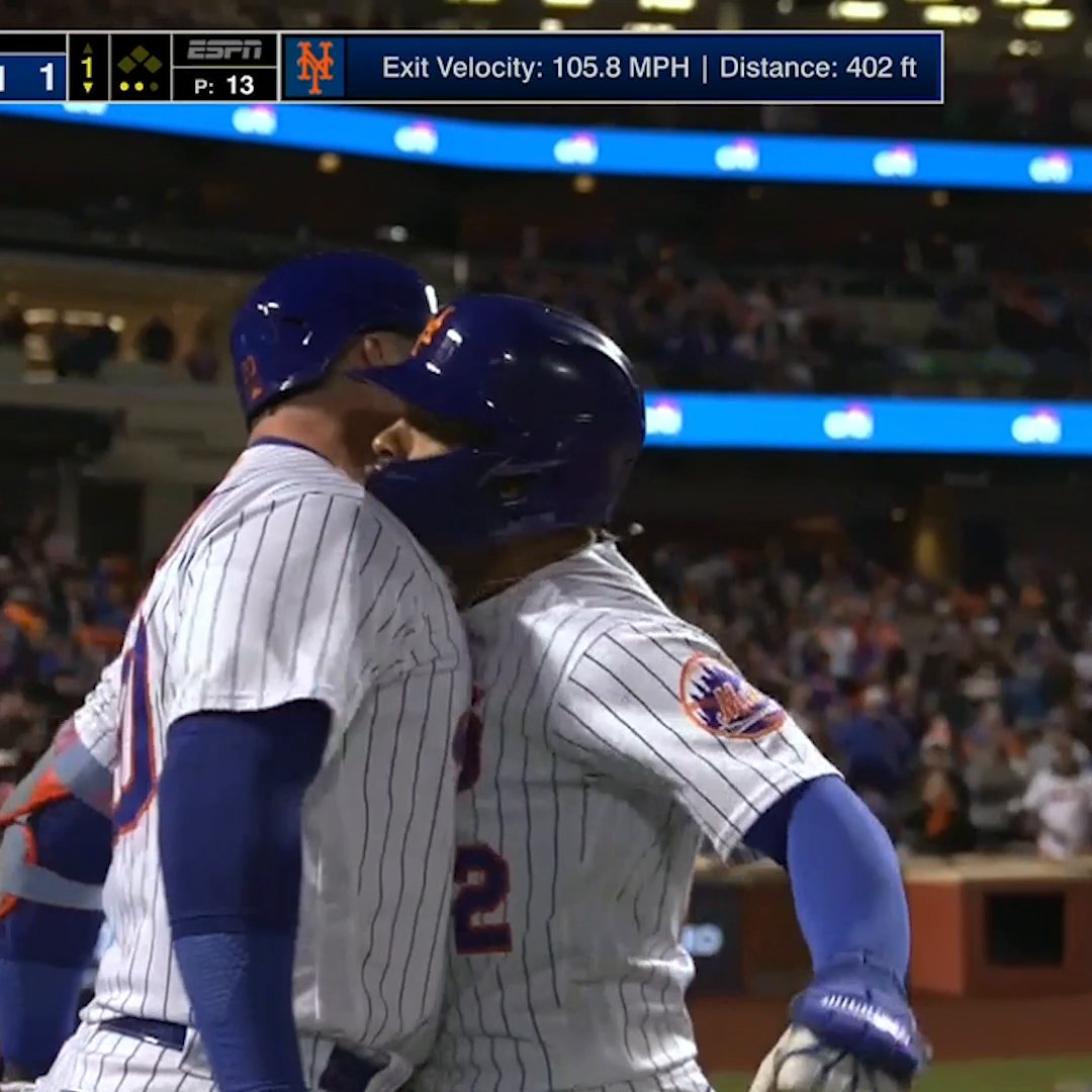 ESPN on Twitter: "FRANCISCO LINDOR GIVES THE METS AN EARLY JOLT ⚡😤 https://t.co/StWK1c3DN7 ...