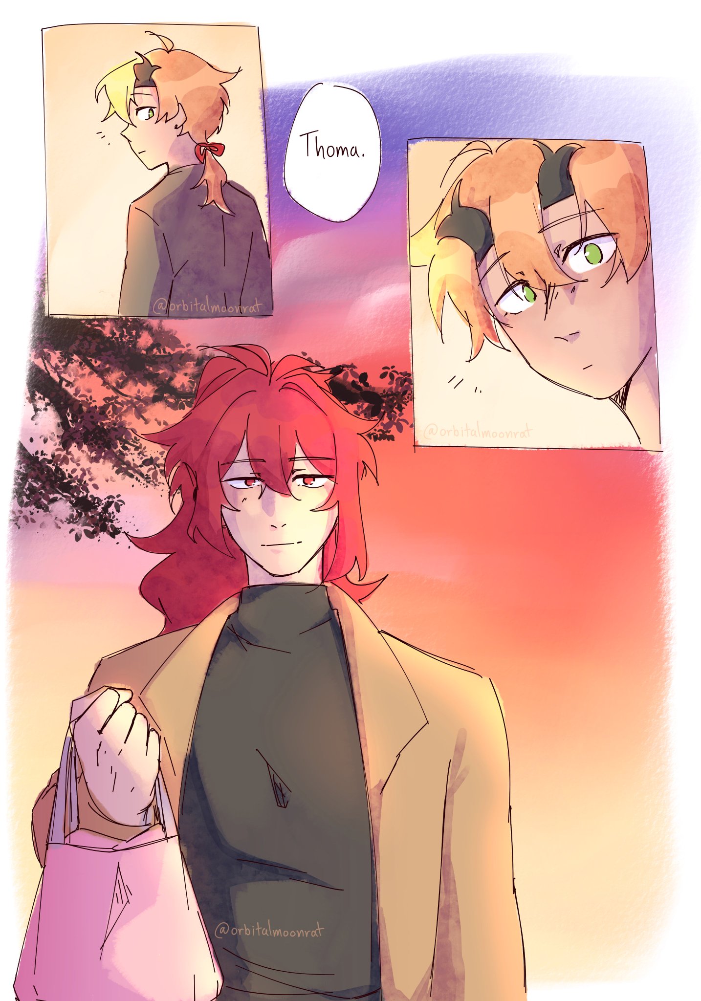 Nini/Lin 🐀 @ last year of uni!!! on Twitter: "DCKZ thomaluc au The mutual pining is very real # ...