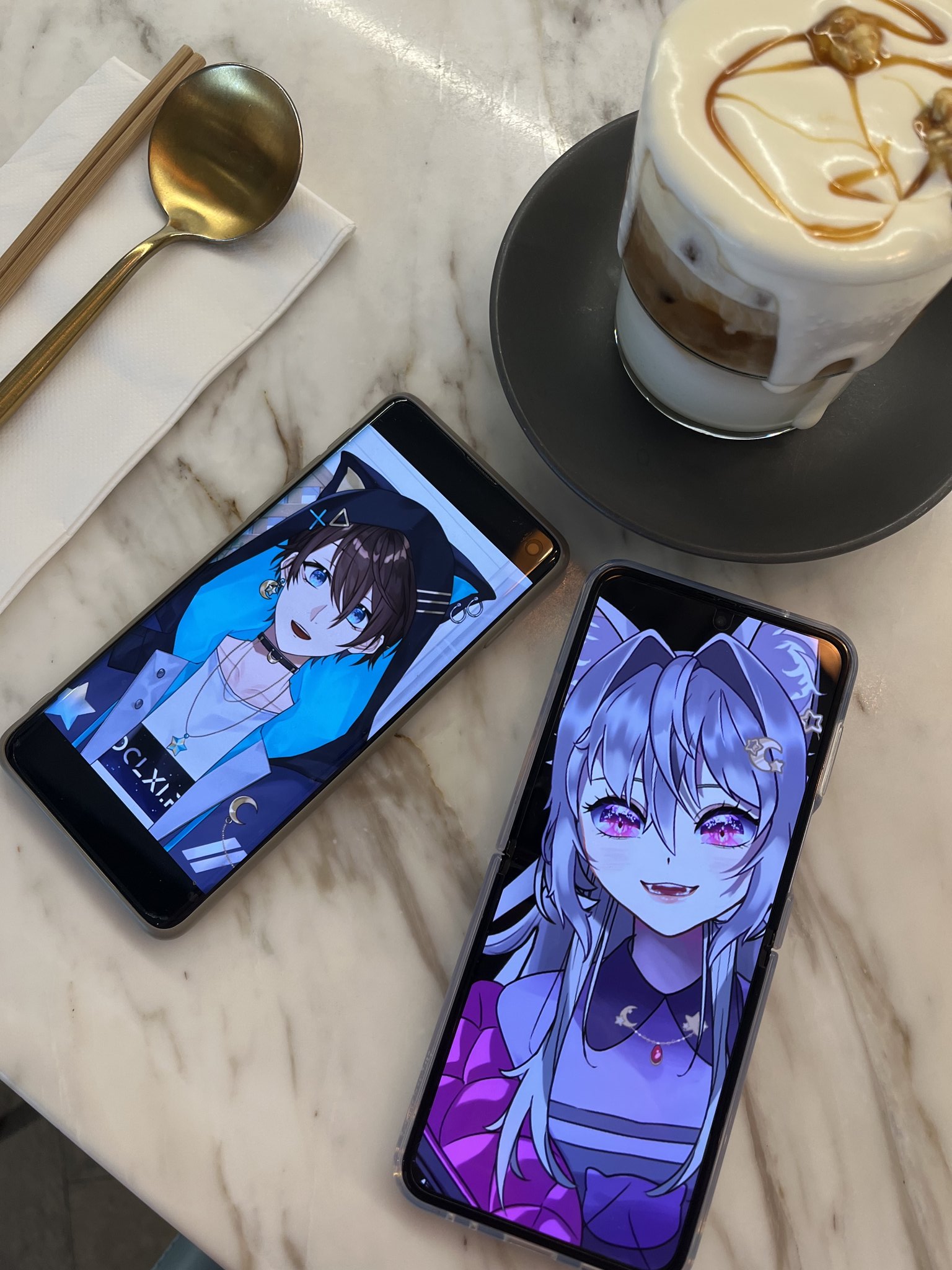 ヒロ / Hiro ☄️ VTuber on Twitter: "Brunch with @hoshinekoyumi 😊 ️ Meeting VTubers IRL is always ...