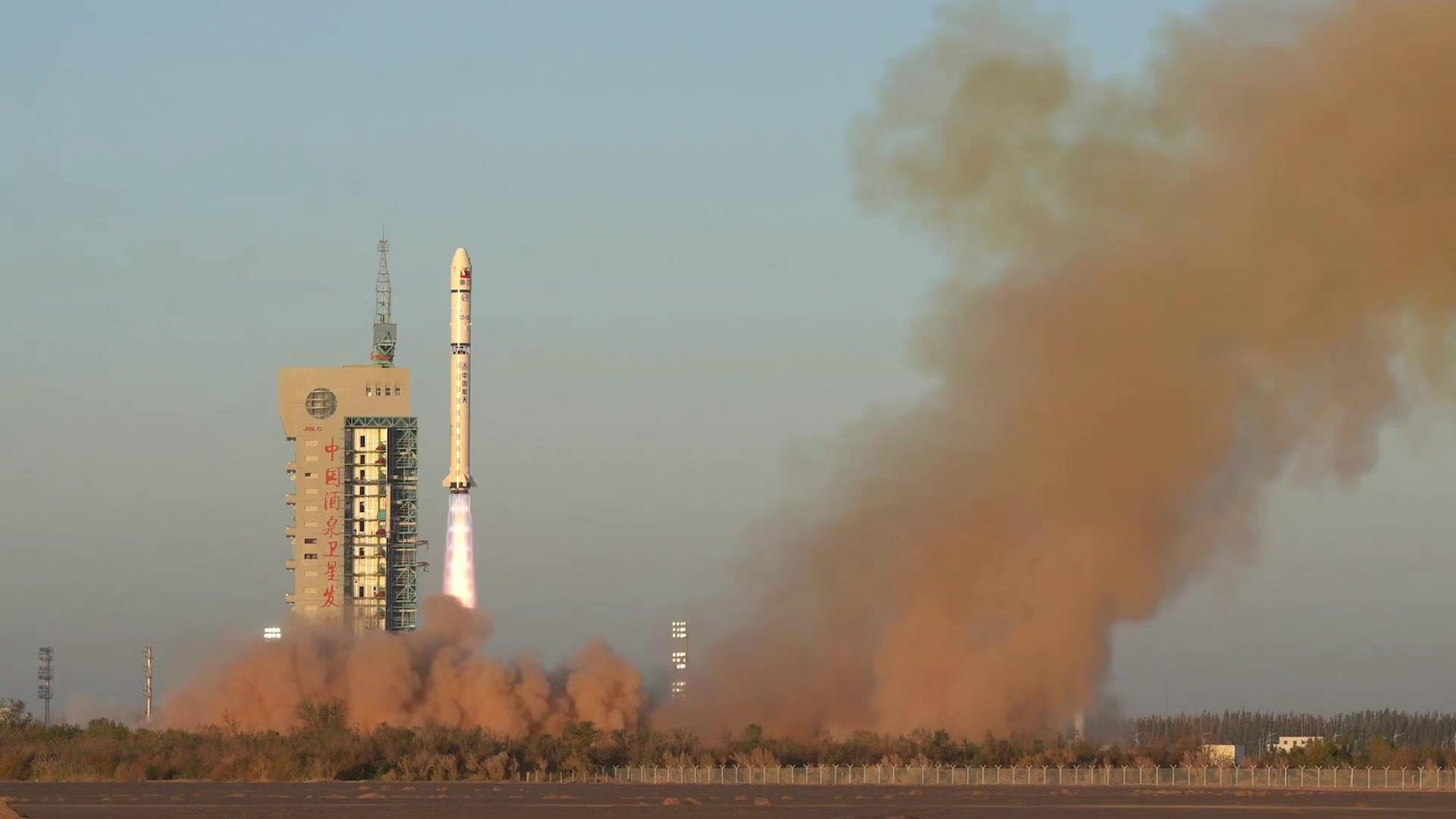 China 'N Asia Spaceflight 🚀🛰️🙏 on Twitter: "Video footage of the liftoff of Long March 2D Y55 ...