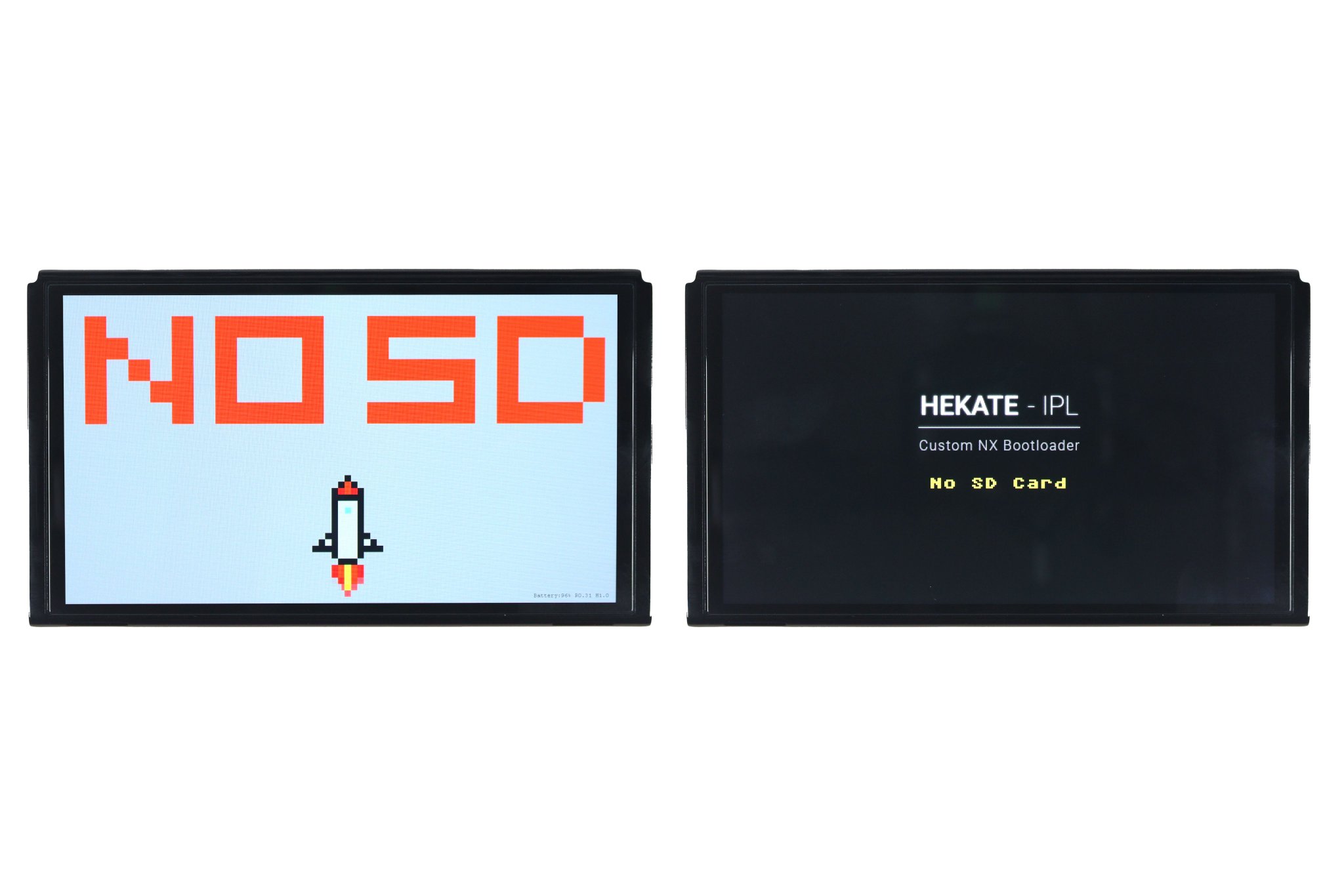 sthetix on Twitter: "Which one is better? LEFT = Stock modchip firmware works on all Switch ...