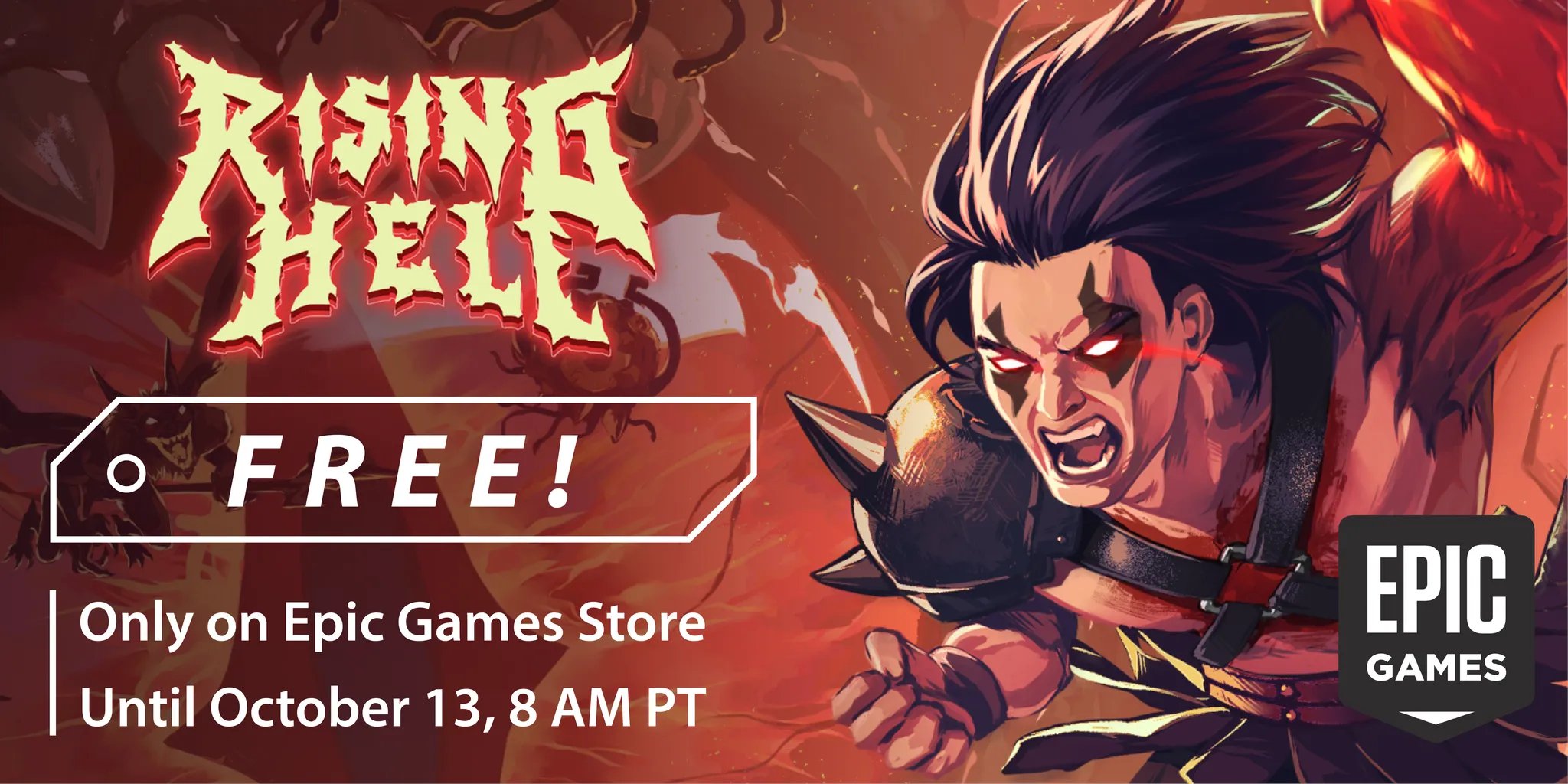 Toge Productions 🔜 PAX AUS on Twitter: "Claim your FREE copy of 🔥 RISING HELL 🔥 on @EpicGames ...