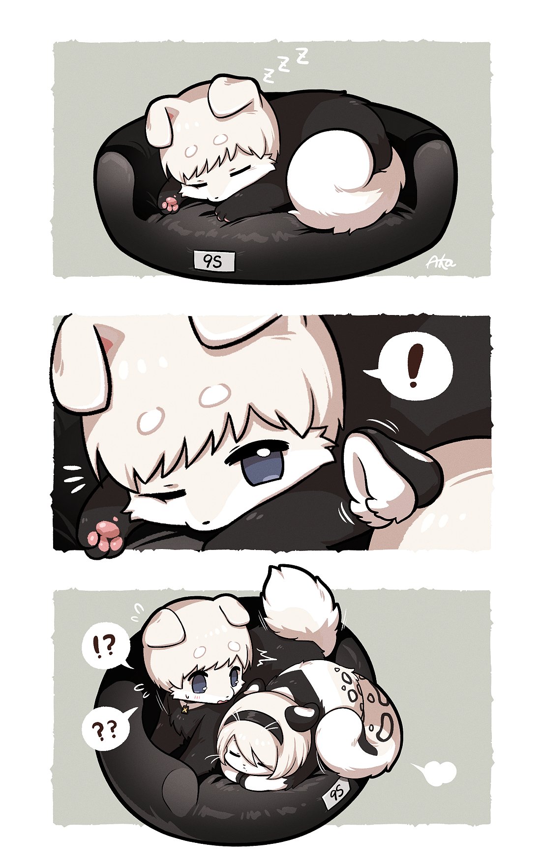 MissAka 紅 on Twitter: "Pet mat 💕 #NieRAutomata #ニーアオートマタ https://t.co/KYoOPbWCU1" / Twitter