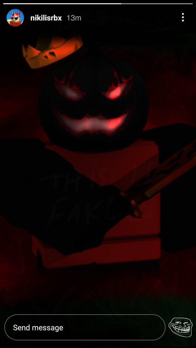 Colbe on Twitter: "Holy crap Nikilis just posted this on Instagram... the halloween hype is real ...