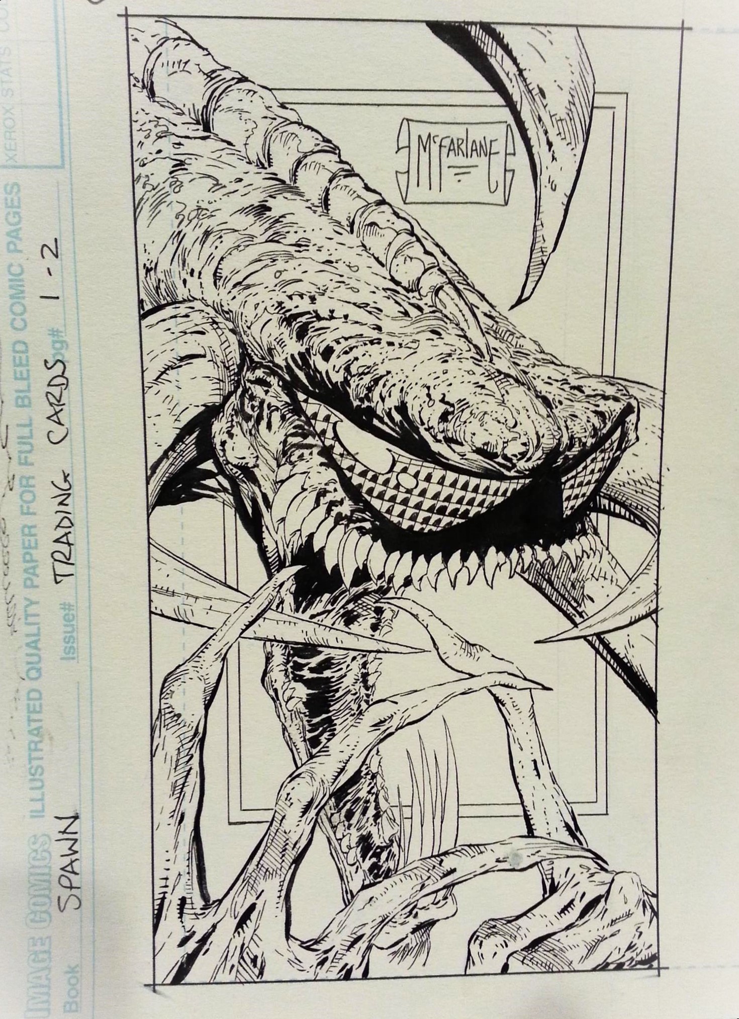 Daily Spawn Archive on Twitter: "Spawn Widevision Trading Card: Todd McFarlane Gallery - TG1 ...