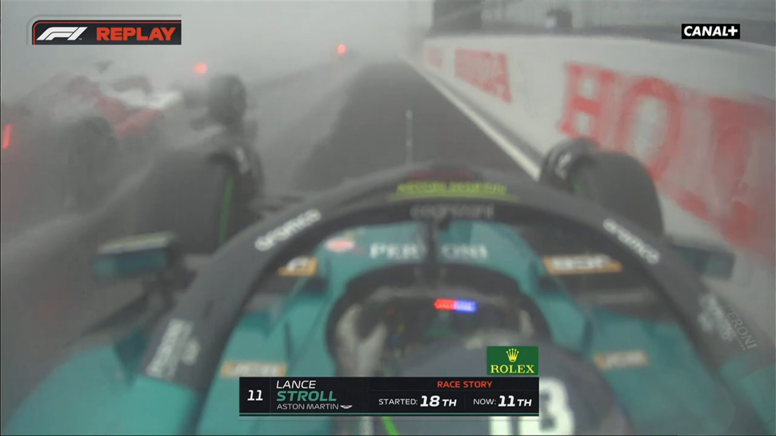 Off Track on Twitter: "On revoit le magnifique départ de Lance Stroll depuis la P18 à la P11. 👏 ...