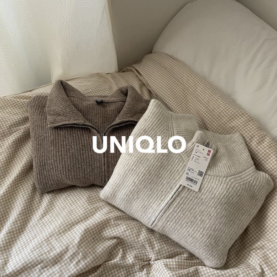 aya on Twitter: "実はUNIQLOハーフジップ2色持ちしてました、、、ivoryも可愛いすぎるんよ.... https://t.co/7dZPeEdLIH" / Twitter