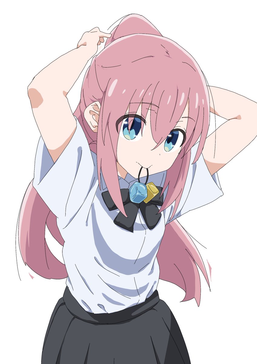 後藤ひとり 「ポニテぼっちちゃん描きました ぼっち・ざ・ろっく 」なず🎨のイラスト
