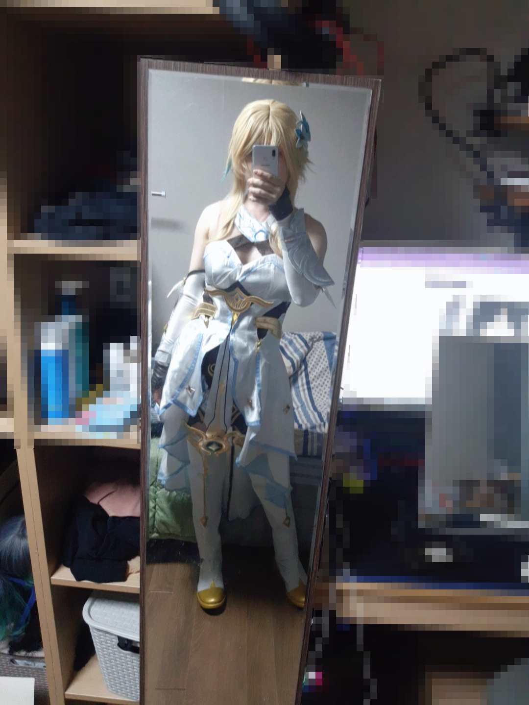 Vel on Twitter: "#GenshinImpact #Cosplay #Lumine 2 days left for the actual cosplay shooting ...