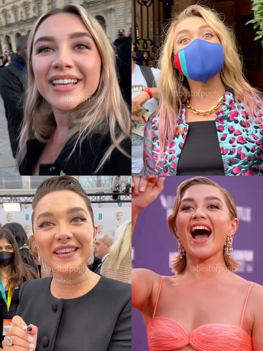 Florence Pugh Daily on Twitter: "florence pugh recognizing me through the years 💌"