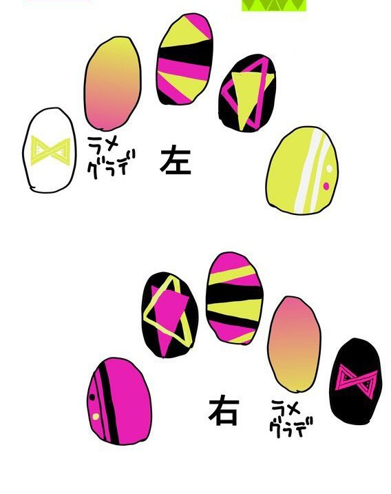 「Re:vale単独ライブネイルしてきた 💅 りばれの女たちの知恵とアイデアで出来上がった最高のデザイン🥺💖💖」ちむたん@モブおじさんの漫画