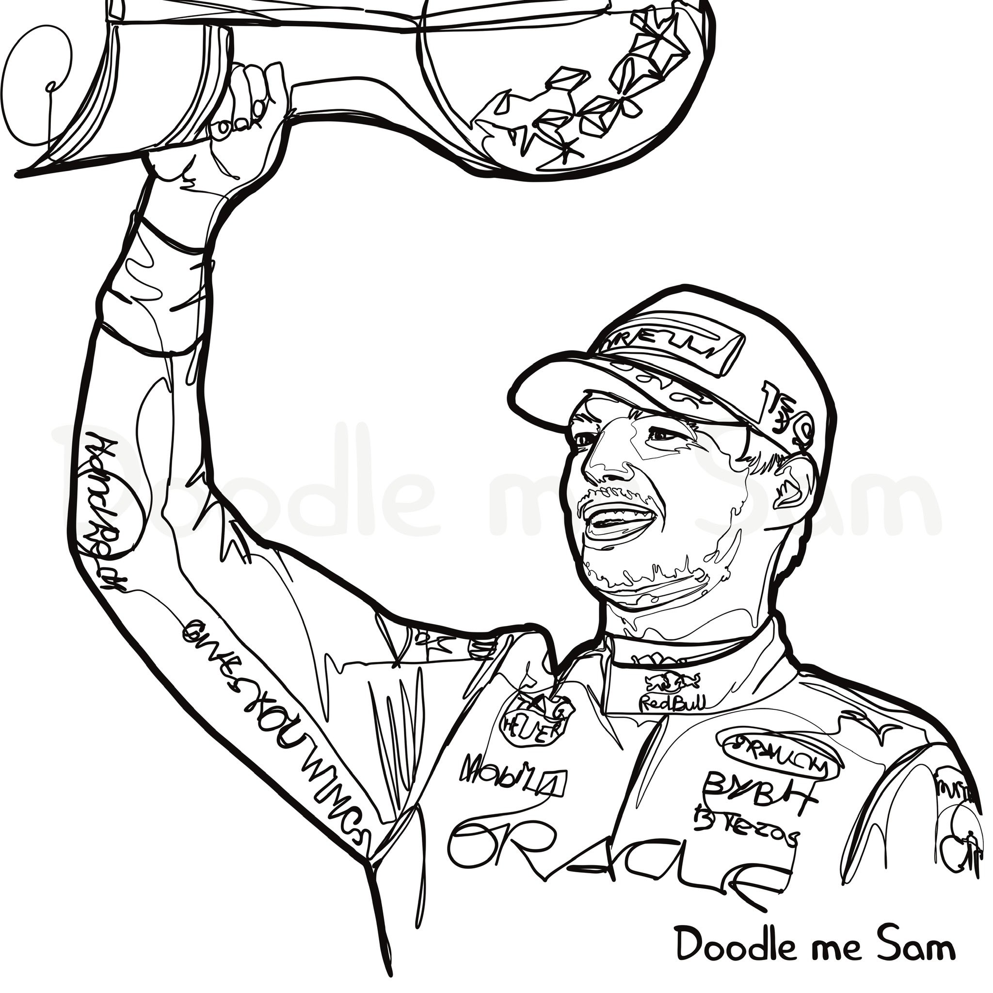 Nascar Crash Coloring Pages