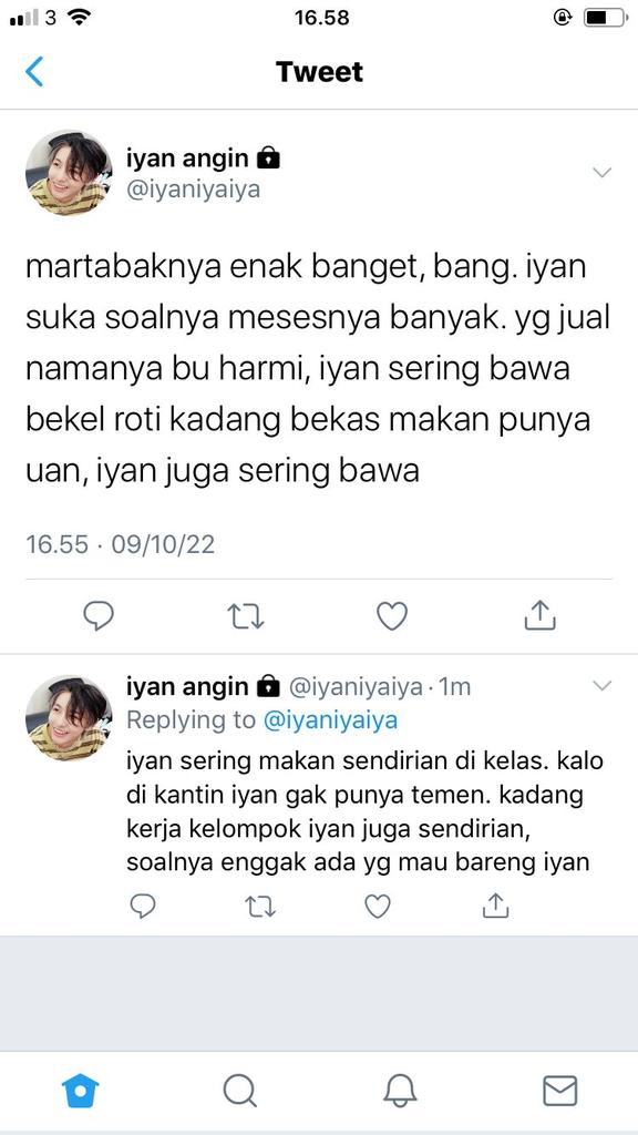 molen 2k | au iyan debut🚴 on Twitter: "21. Iyan sedih terus."